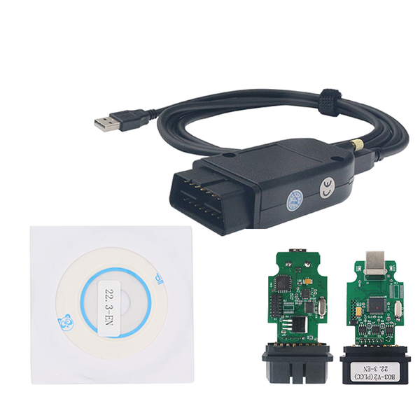 Newest V24.7 HEX-V2 VAG Scanner VAG KKL VAG COM Cable OBD2 Diagnostic ...