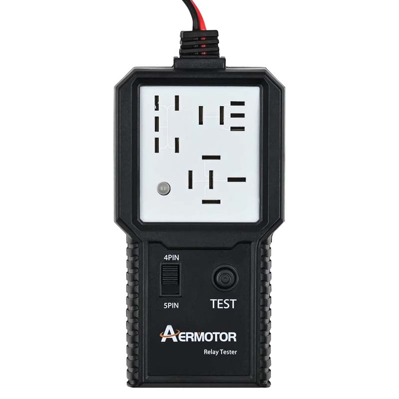 AERMOTOR Relay Tester 12-24V Car Battery Checker Car Relay Tester LED ...